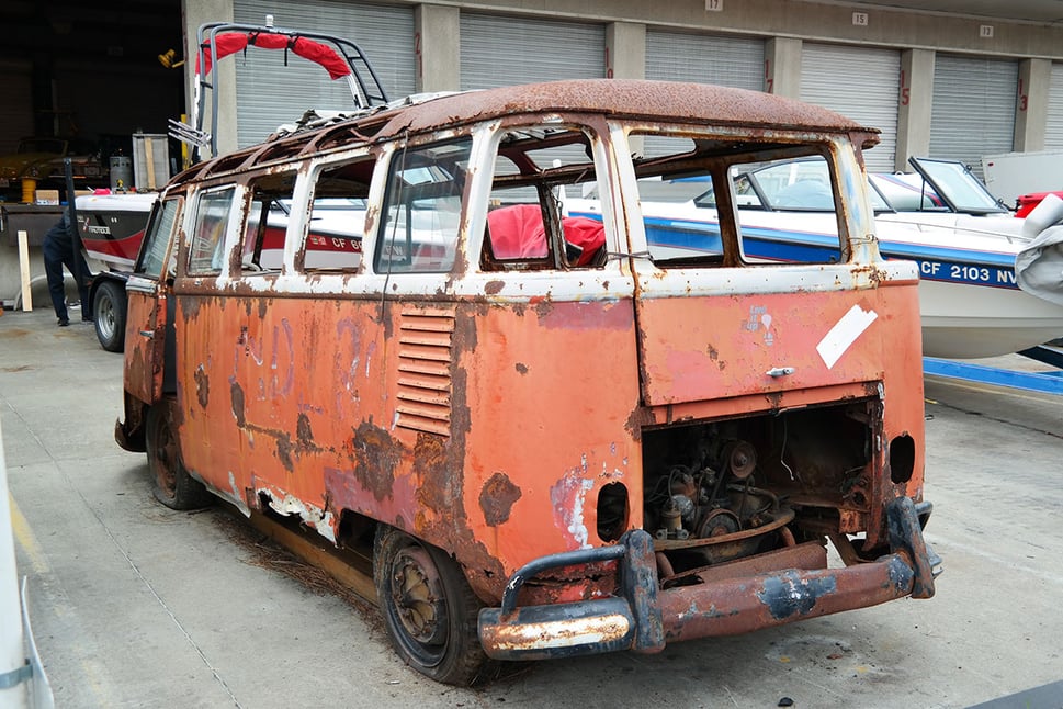 International Restoration: 23-window VW bus